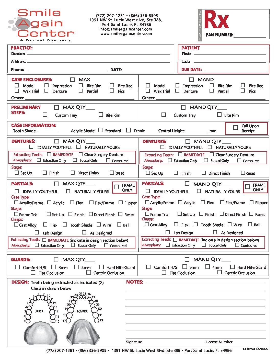 FORMS - Smileagaincenter